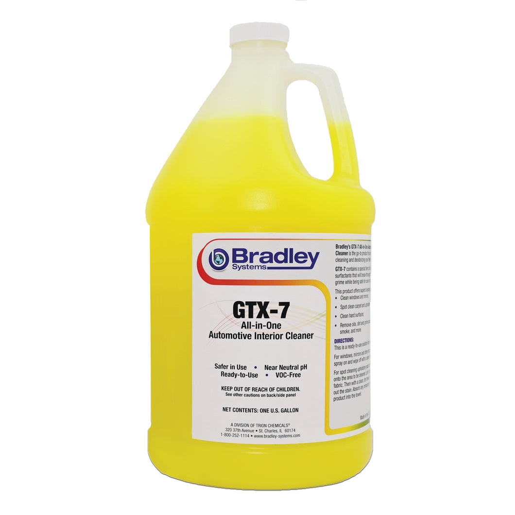 GTX-7 All-in-One Automotive Interior Cleaner – Bradley Systems